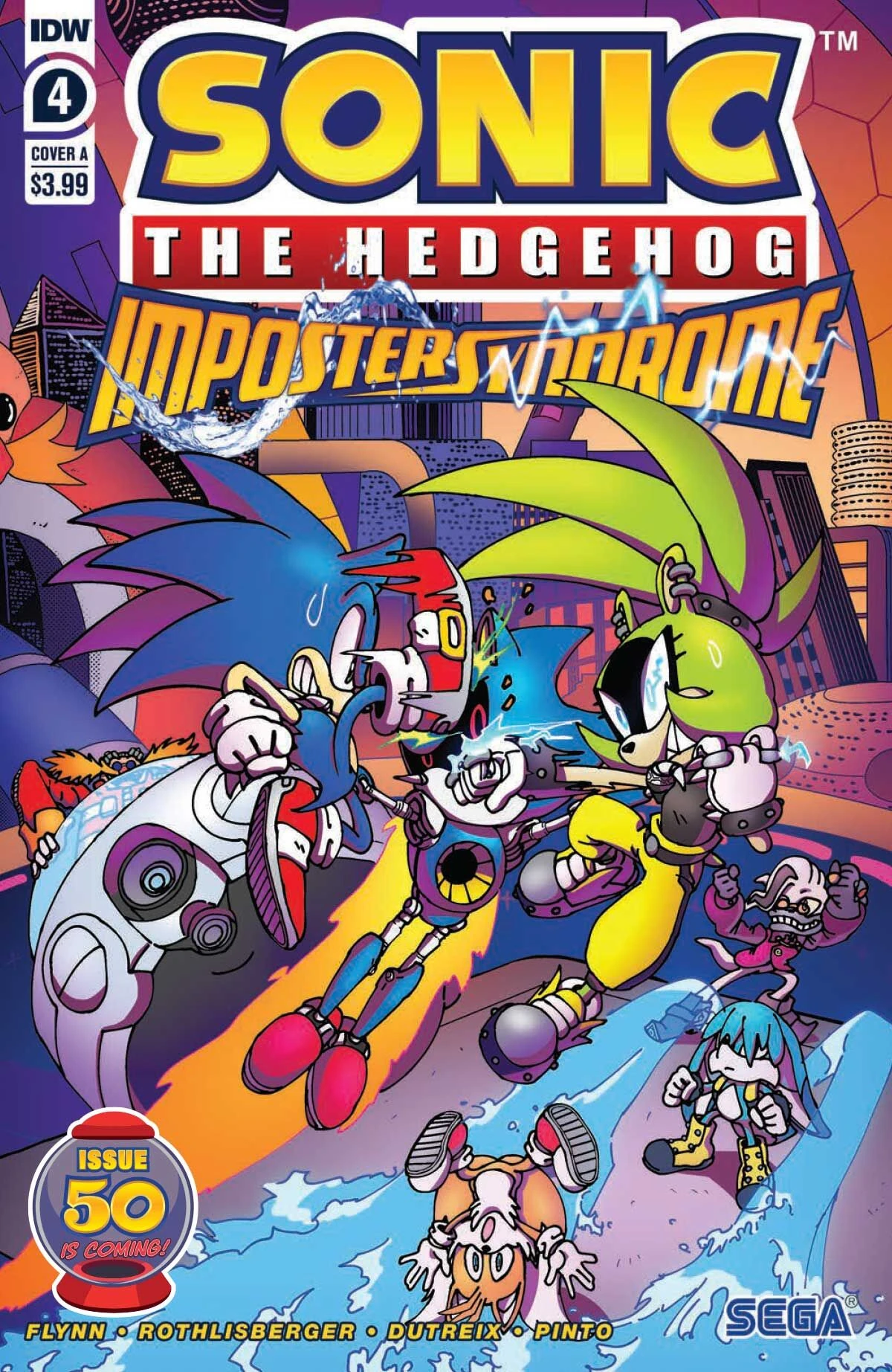 Sonic the Hedgehog: Imposter Syndrome Issue 4 | Fandom
