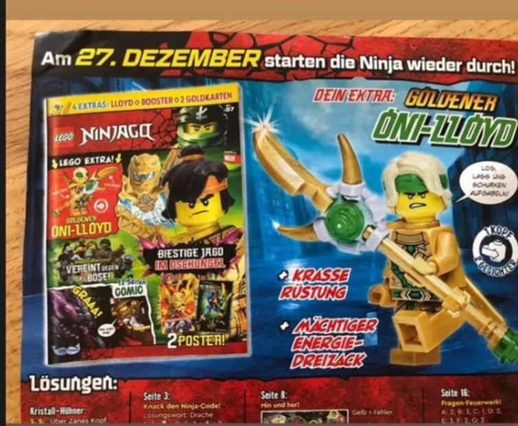 NEXT NINJAGO MAGAZINE FIGURE REVEALED | Fandom