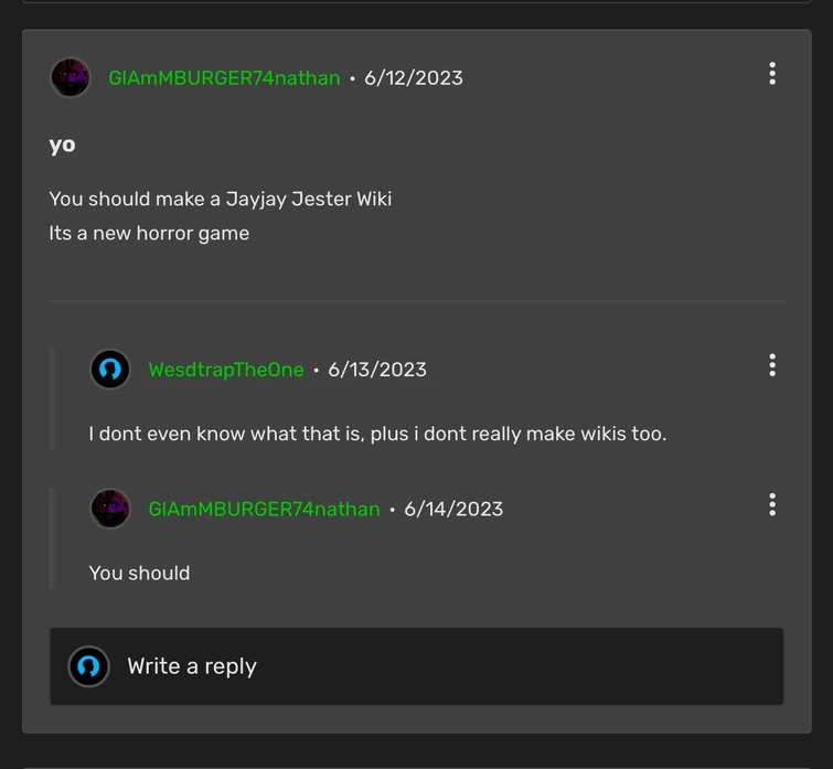 Discuss Everything About Jayjay Jester Wiki | Fandom