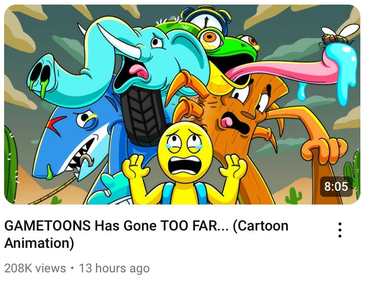 Another video that featured GaG from Gametoons. | Fandom