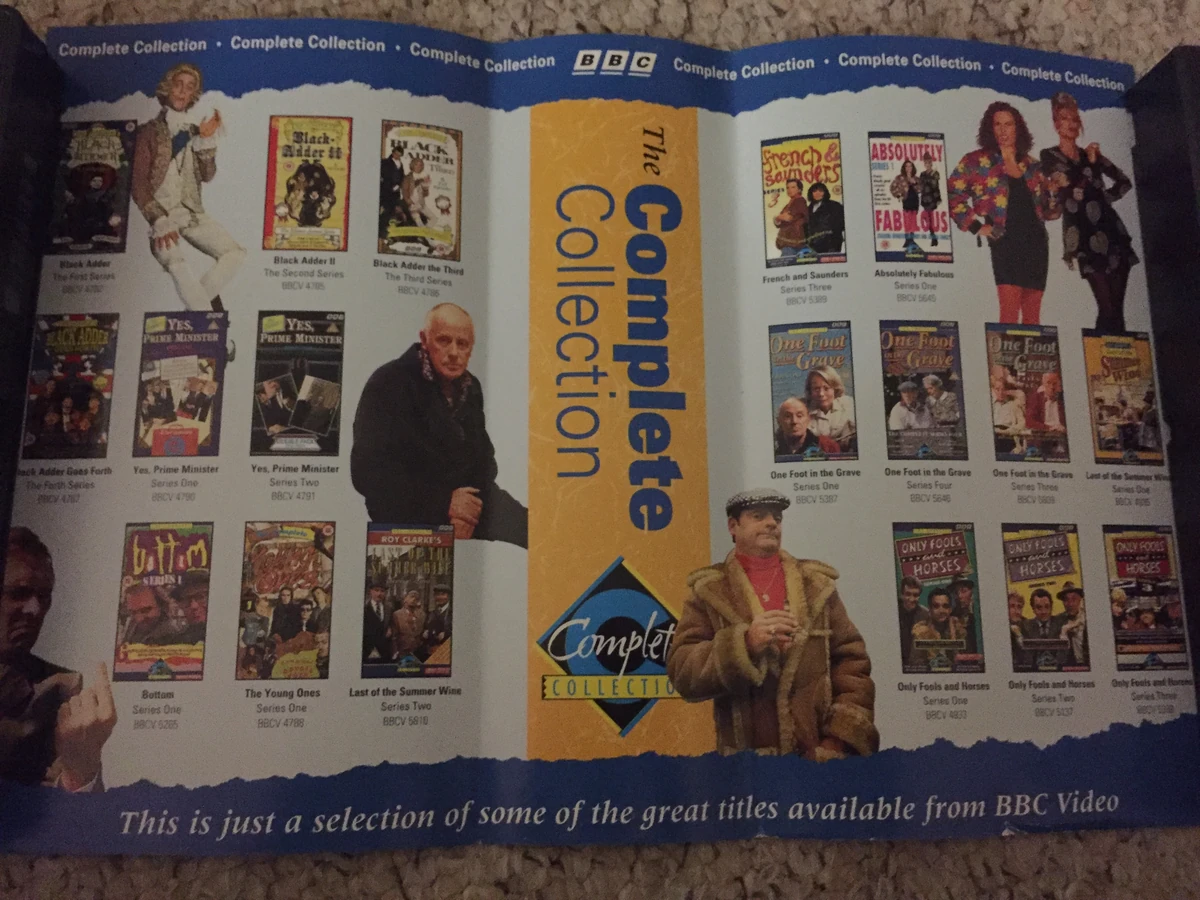 BBC Complete Collection Inlay Promo 1996 | BBC Video (UK) Wiki | Fandom