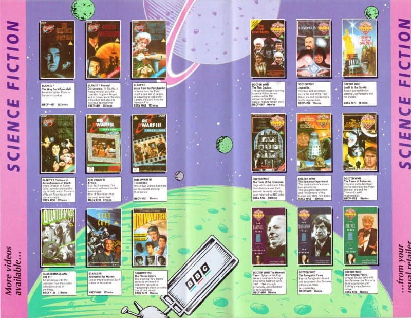 BBC Sci-Fi Inlay Promo 1992 | BBC Video (UK) Wiki | Fandom