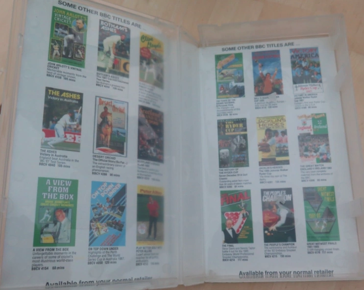 BBC Sports Inlay Promo 1990 | BBC Video (UK) Wiki | Fandom