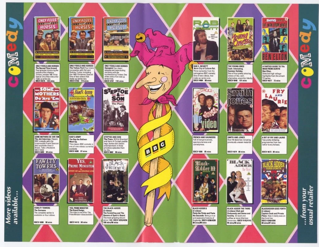 BBC Comedy Inlay Promo 1992 | BBC Video (UK) Wiki | Fandom
