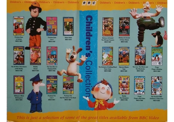 BBC Children's Inlay Promo 1996 | BBC Video (UK) Wiki | Fandom