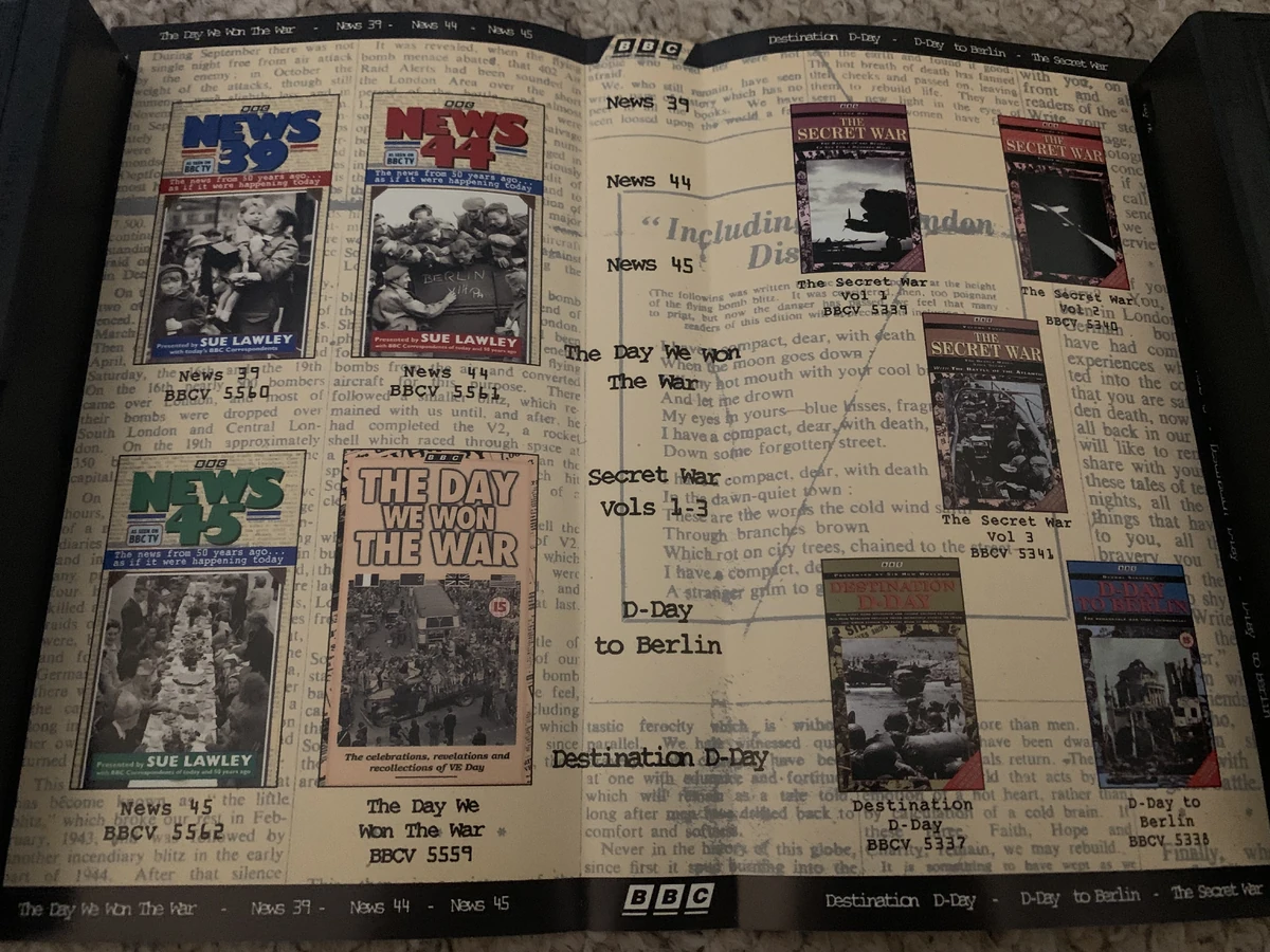BBC World War Inlay Promo 1995 | BBC Video (UK) Wiki | Fandom