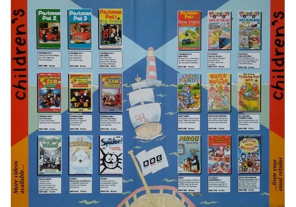 BBC Children's Inlay Promo 1992 | BBC Video (UK) Wiki | Fandom