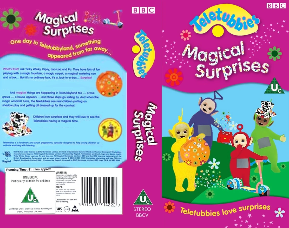 Teletubbies: Magical Surprises (2001) | BBC Video (UK) Wiki | Fandom