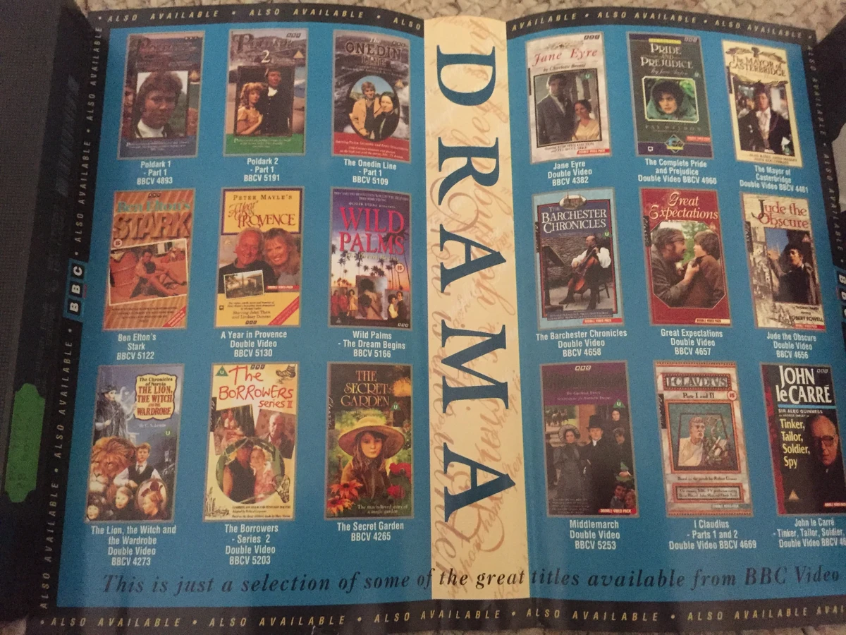 BBC Drama Inlay Promo 1994 | BBC Video (UK) Wiki | Fandom