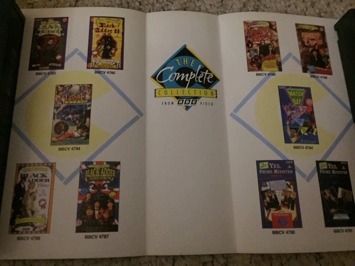 BBC Complete Collection Inlay Promo 1992 | BBC Video (UK) Wiki | Fandom