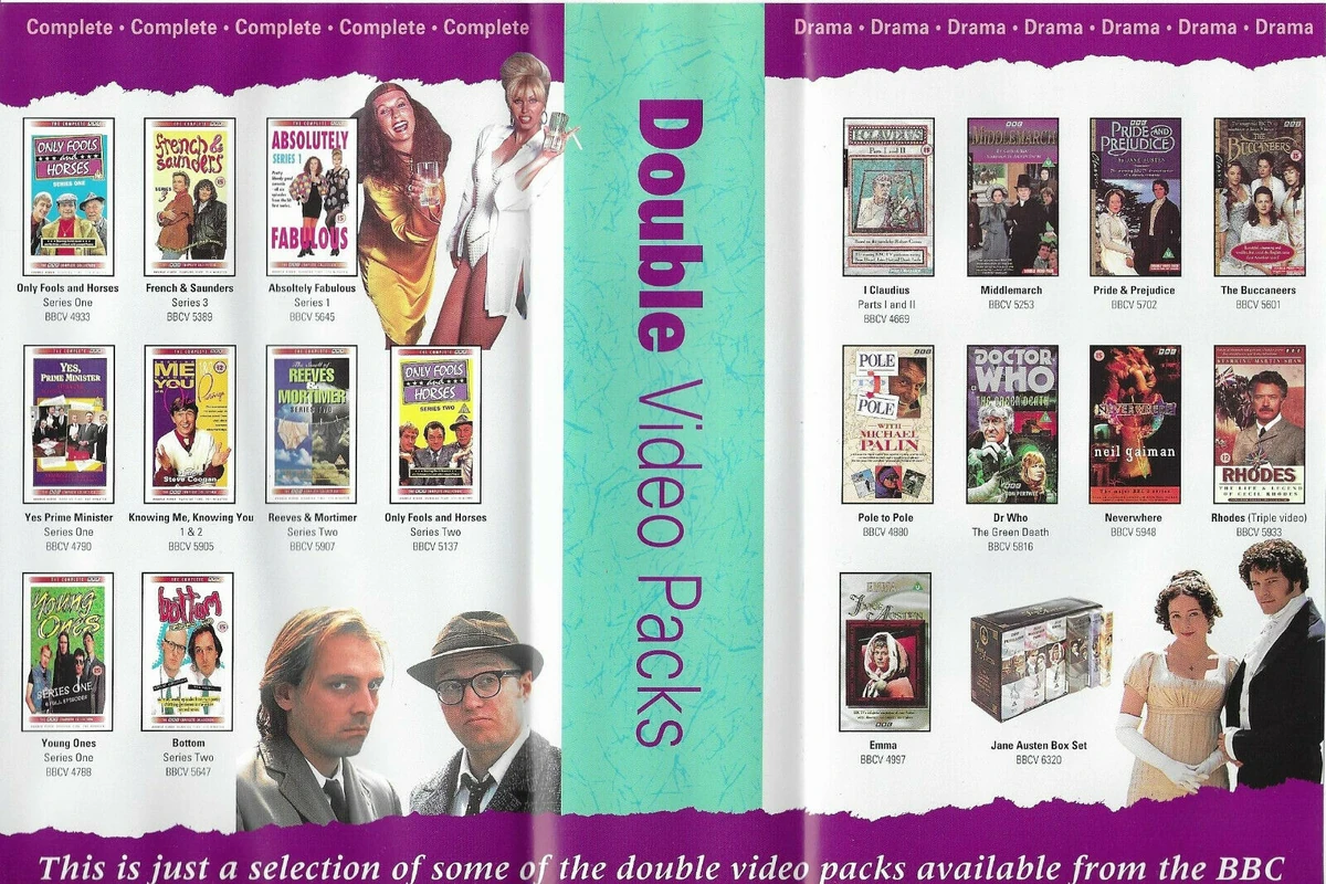 BBC Double Video Inlay Promo 1996 | BBC Video (UK) Wiki | Fandom