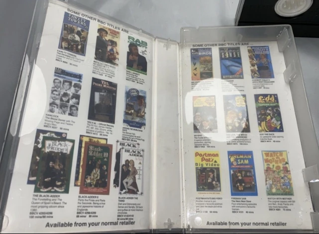BBC Best Sellers Inlay Promo Early 1991 | BBC Video (UK) Wiki | Fandom