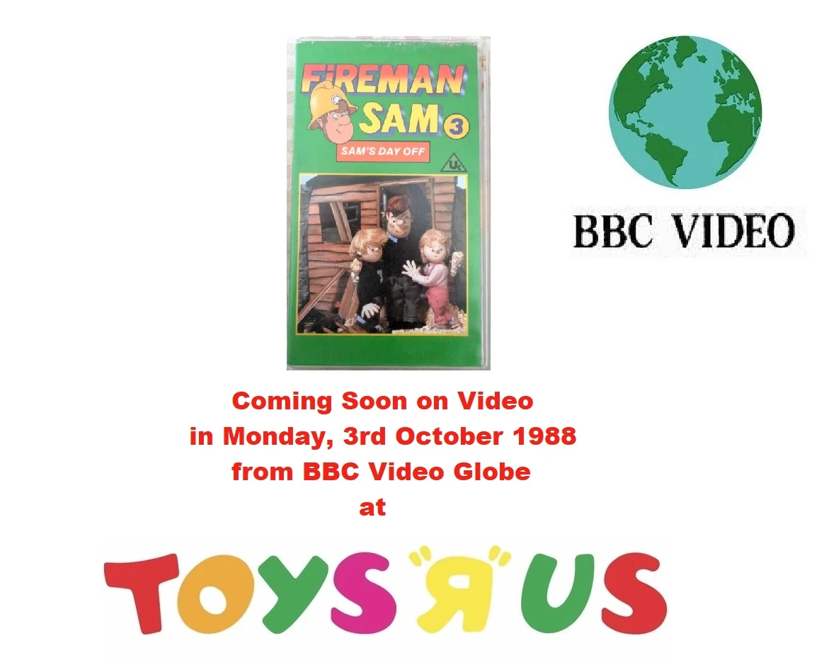 Fireman Sam 3 - Sam's Day Off | BBC Video Wiki | Fandom