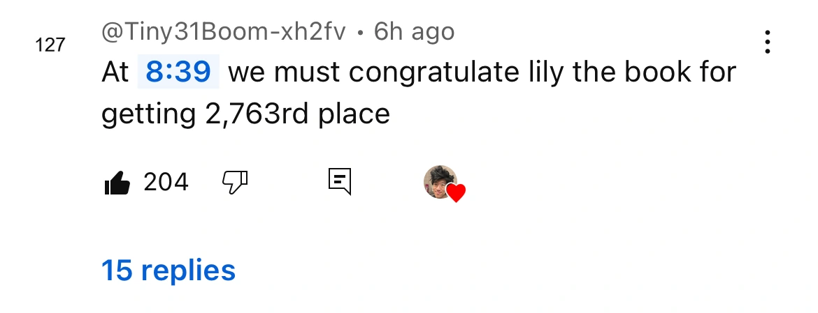 WOW, they hearted my comment | Fandom