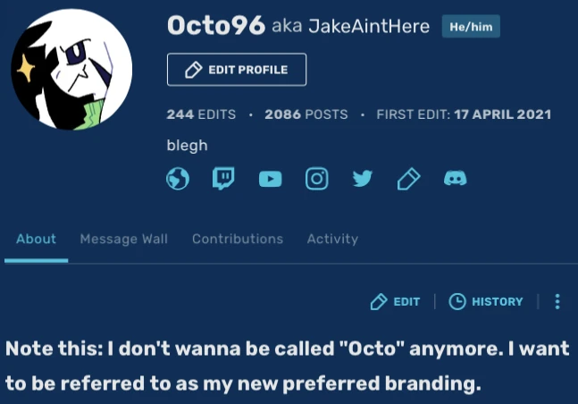 preference note | Fandom