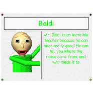 Baldi | BBCCS: Reimagined Wiki | Fandom