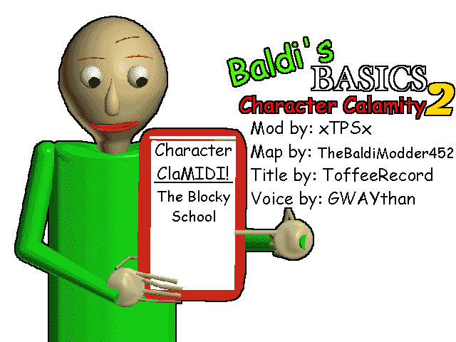 The Blocky School | Baldi's Basics Character Calamity Series Wiki | Fandom