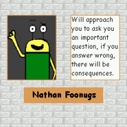Nathan Foonugs (character) | Baldi's Basics Character Calamity Series ...