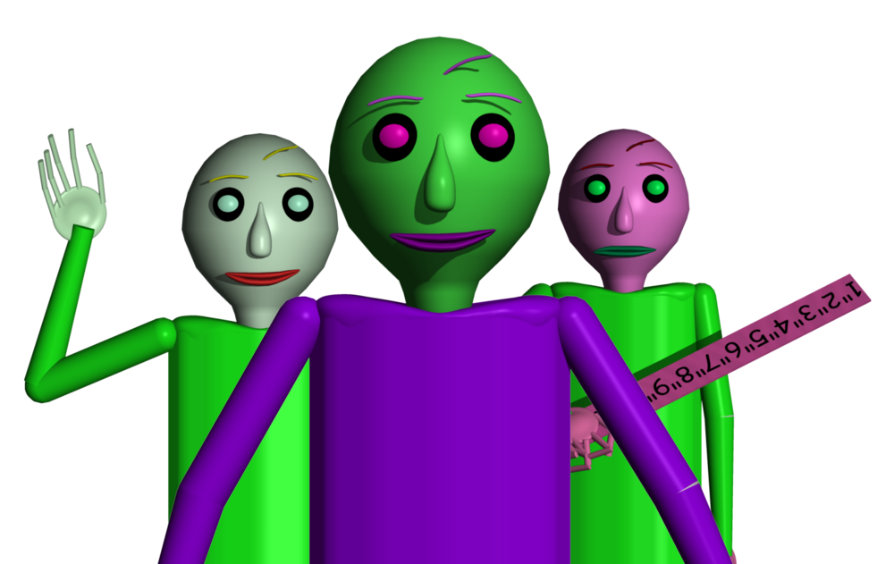 Blacklight Baldi Gang | Baldi's Basics Character Calamity Series Wiki ...