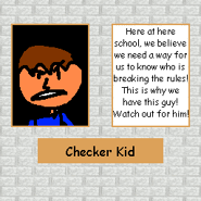 Checker Kid | Baldi's Basics Character Calamity Series Wiki | Fandom