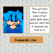 Diamanda Lina (Baldi's Nightmarish Custom Chaos) | Baldi's Basics ...