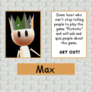 Max | Baldi's Basics Character Calamity Series Wiki | Fandom