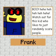 Frank | Baldi's Basics Character Calamity Series Wiki | Fandom