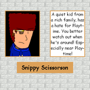 Snippy Scissorson | Baldi's Basics Character Calamity Series Wiki | Fandom