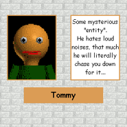 Tommy | Baldi's Basics Character Calamity Series Wiki | Fandom