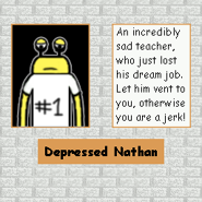 Depressed Nathan | Baldi's Basics Character Calamity Series Wiki | Fandom