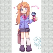 Miku Annie | Baldi's Basics Character Calamity Series Wiki | Fandom