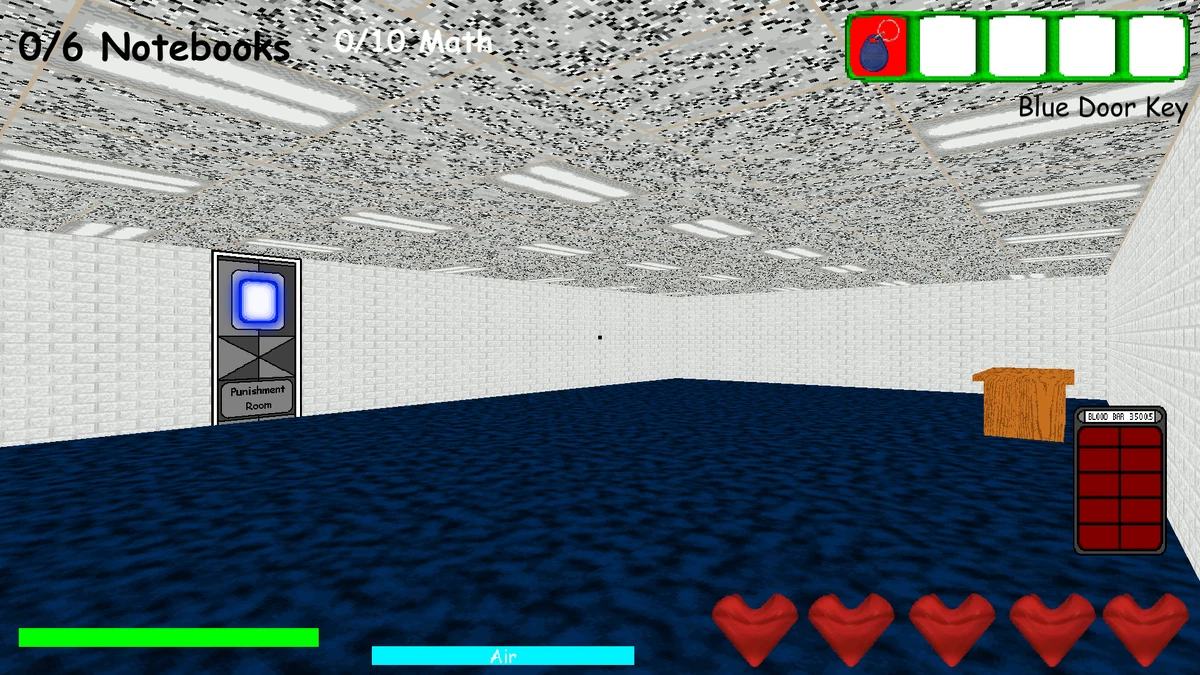 Punishment Room | Baldi's Basics Character Calamity Series Wiki | Fandom