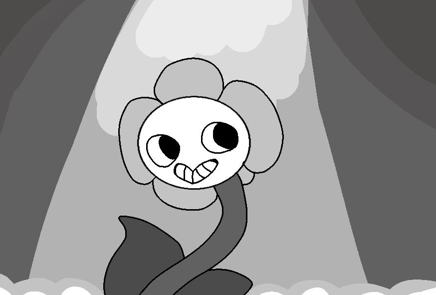 Tried doing a cartoony/grayscale drawing! | Fandom