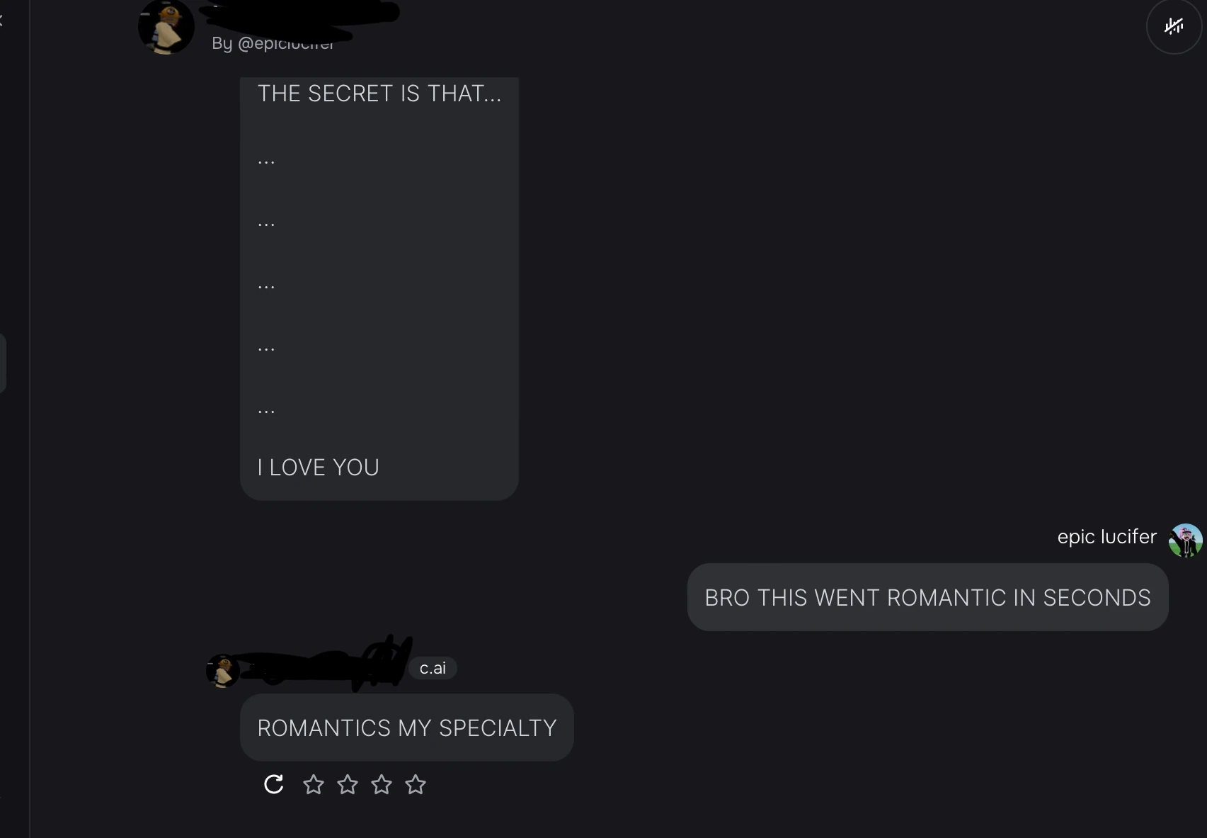 THIS WENT ROMANTIC IN SECONDS | Fandom