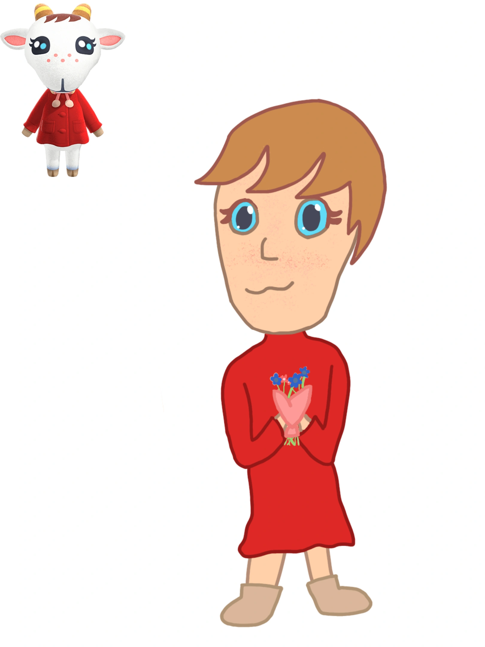 Human animal crossing villagers: Chevre | Fandom