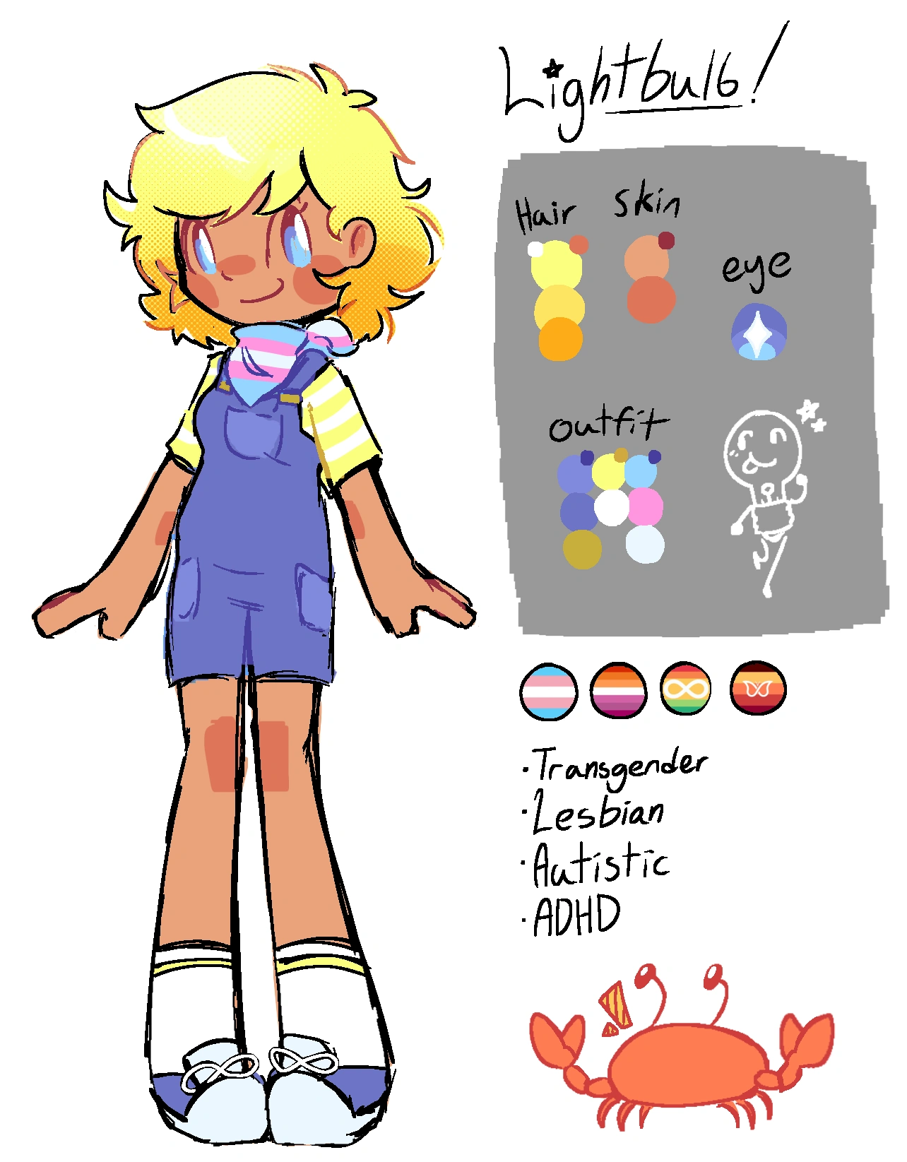 Some human Inanimate Insanity designs I've made + some doodles of other ...