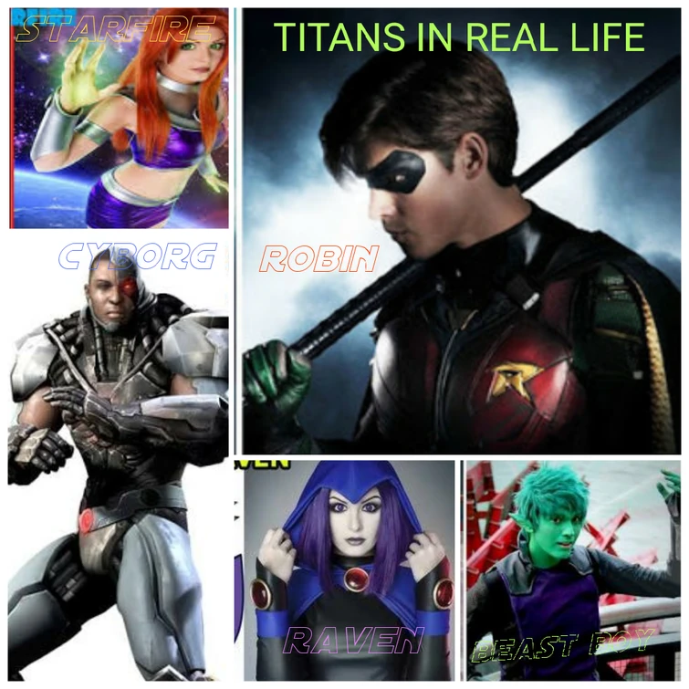 Teen titans in real life... | Fandom