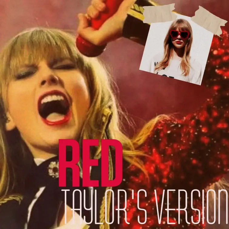 Redesigned my redesign of the Red (Taylor's Version) cover | Fandom
