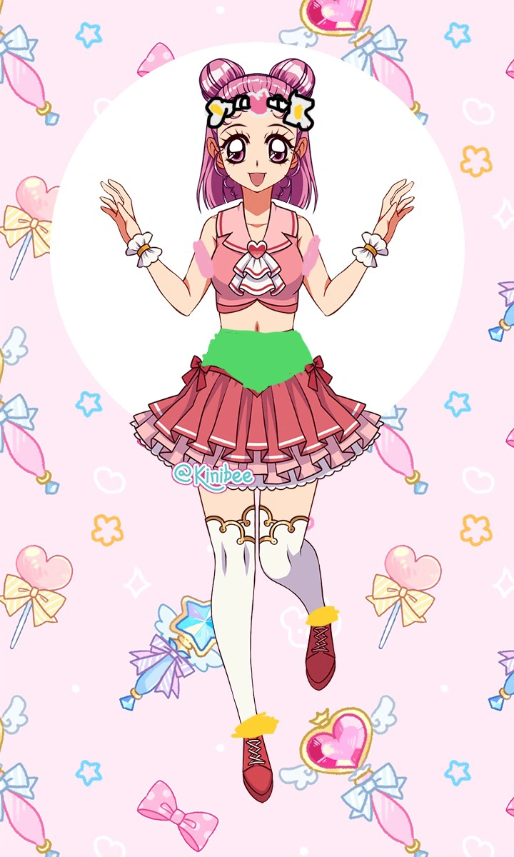 I made cure yell in magical girl creator! | Fandom