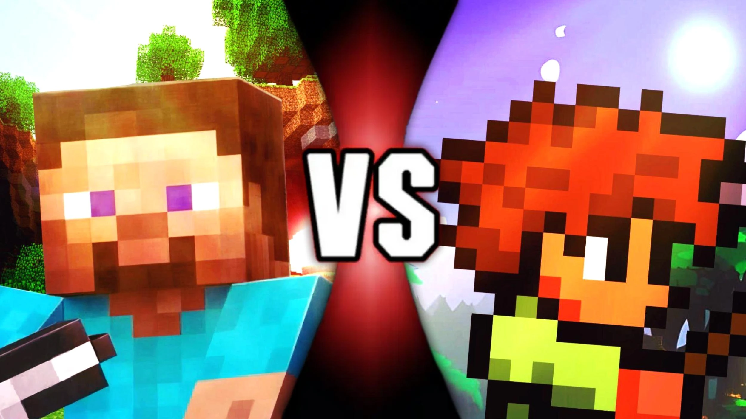 Steve vs The Terrarian | Fandom