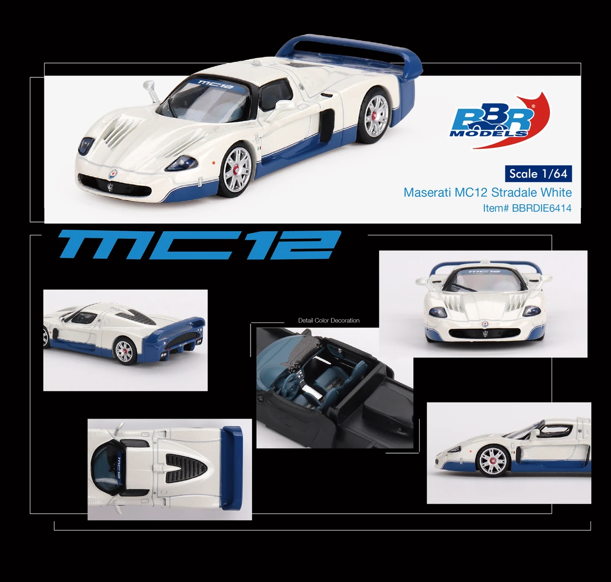 Maserati MC12 | BBR Diecast Models Wiki | Fandom