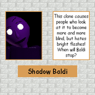 Shadow Baldi | Baldi's Basics random maps series Wiki | Fandom