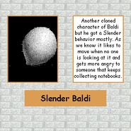 Slender Baldi | Baldi's Basics random maps series Wiki | Fandom