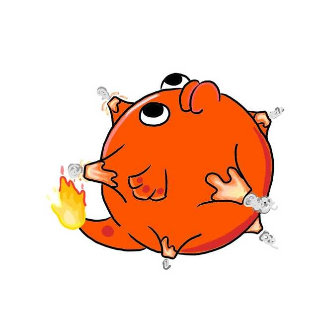 Puff E. Ruption (Red) | Battle Cats Character Creator Wiki | Fandom