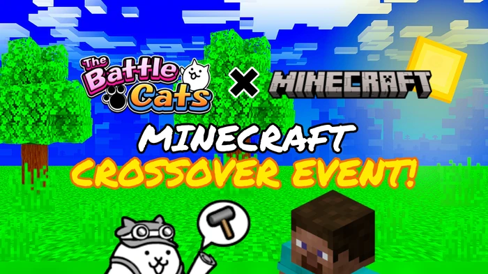 Minecraft Collaboration Event | Battle Cats Character Creator Wiki | Fandom