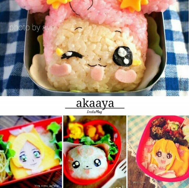 The Real Precure Character Food Arts ("Chara-Ben", Character-Bento) in ...