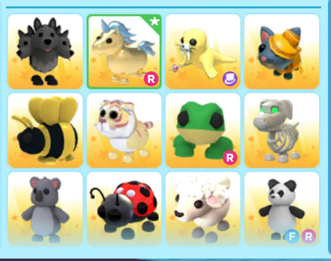 What should I offer for a mega walrus? (Gold uni is ride pot f penguin ...