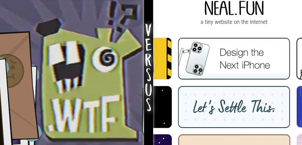 Neal.fun vs Vole.wtf | Fandom