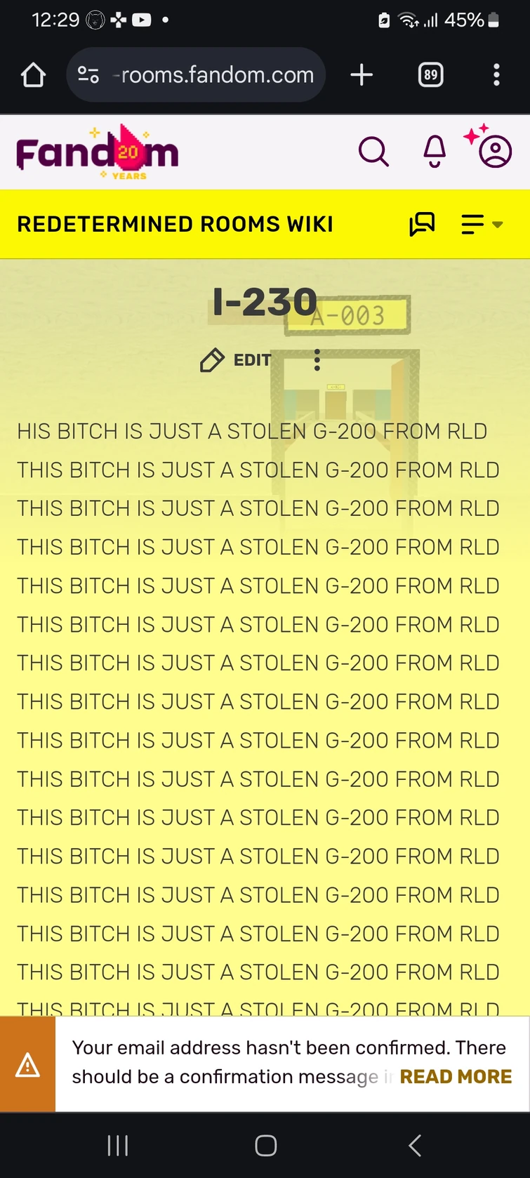 Discuss Everything About Redetermined Rooms Wiki | Fandom