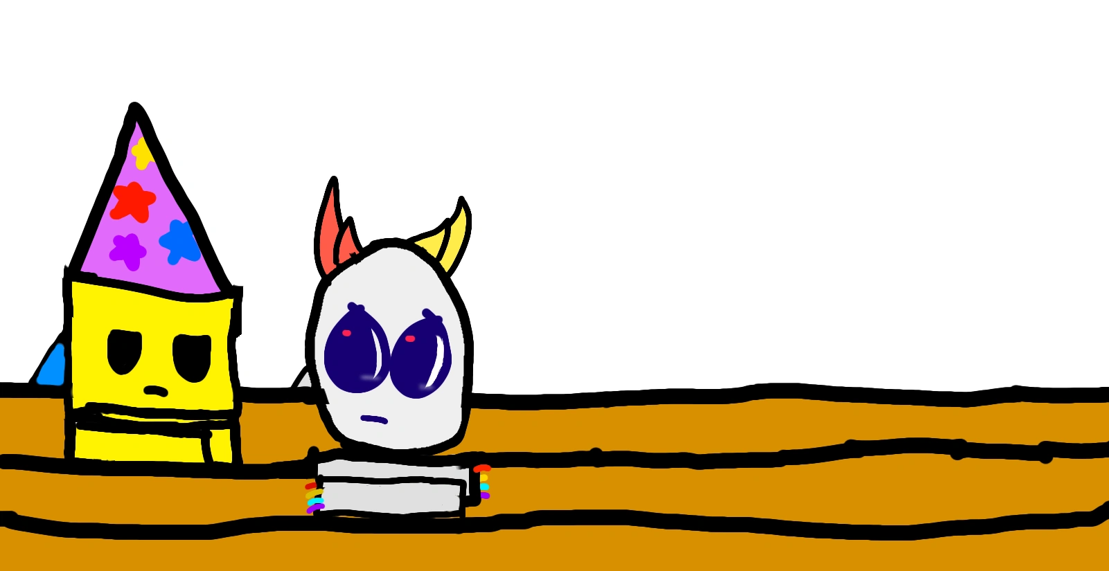 Prototype and Poob sitting | Fandom